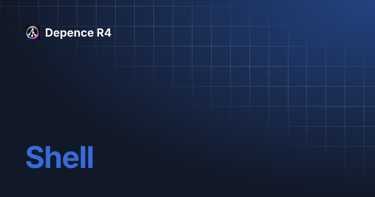 Shell | Depence R4